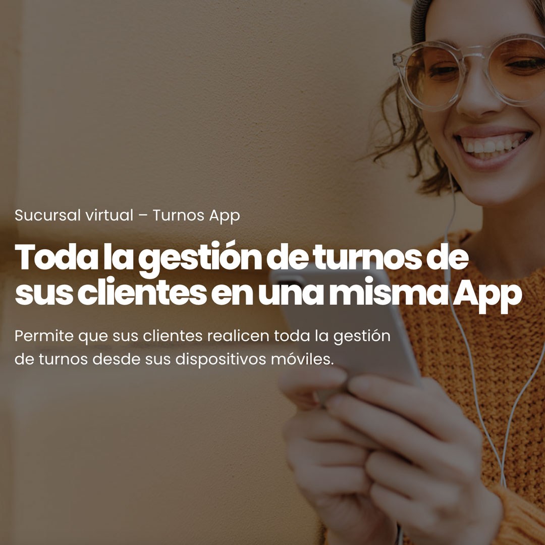 Sucursal virtual - turnos app - Latel Solutions
